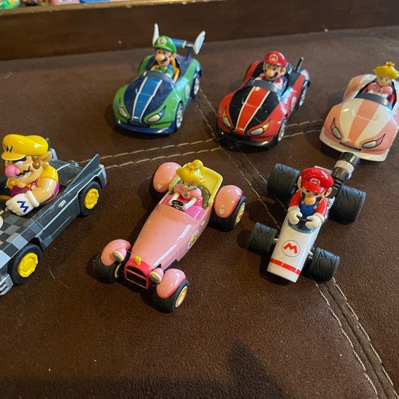 Nintendo | Toys | Ninetendo Mario Kart Bundle Of 6 Cars With Characters ...